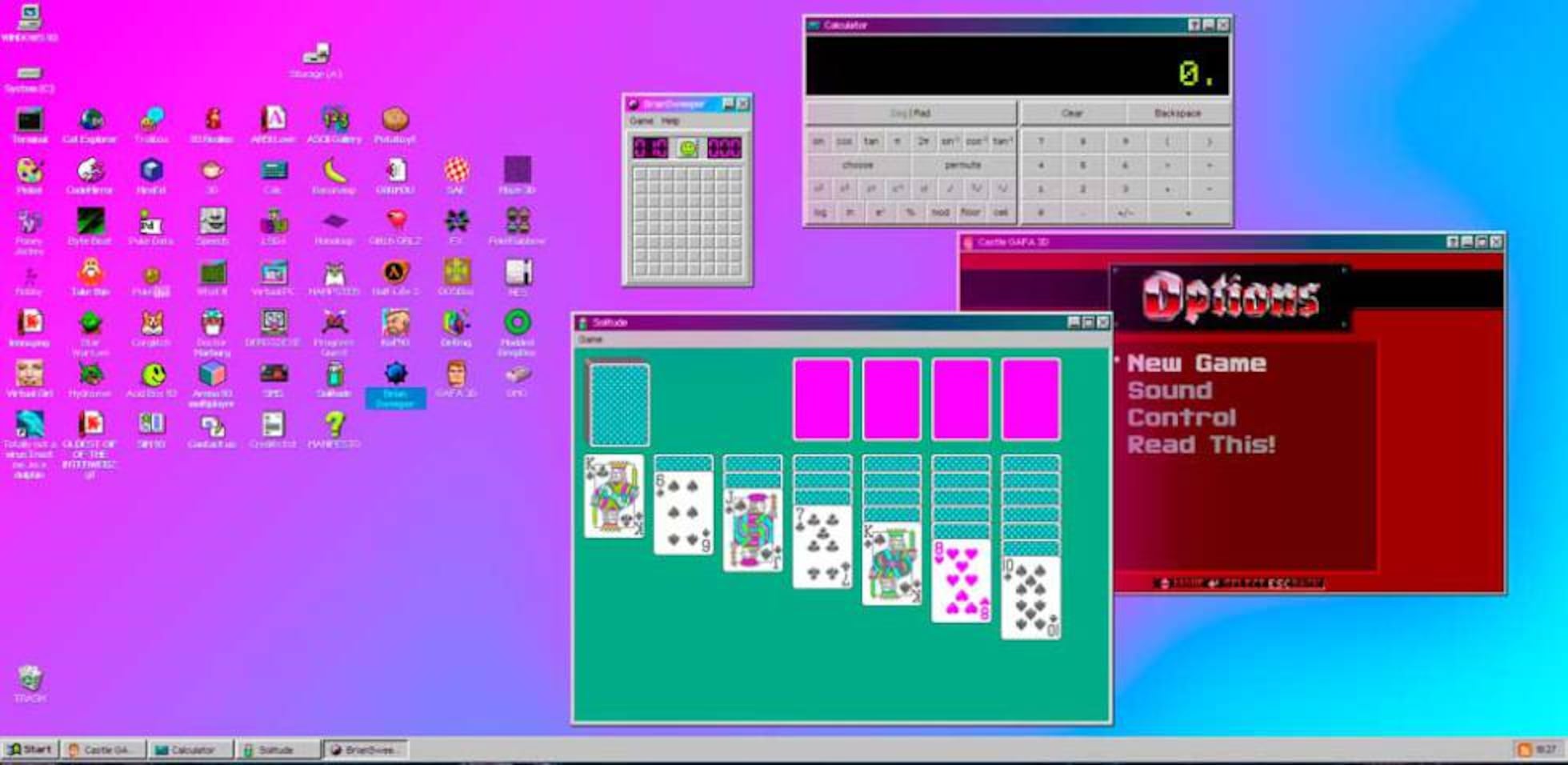 Vuelve a los noventa con Windows 93, una genial mezcla de Windows 95 y ...