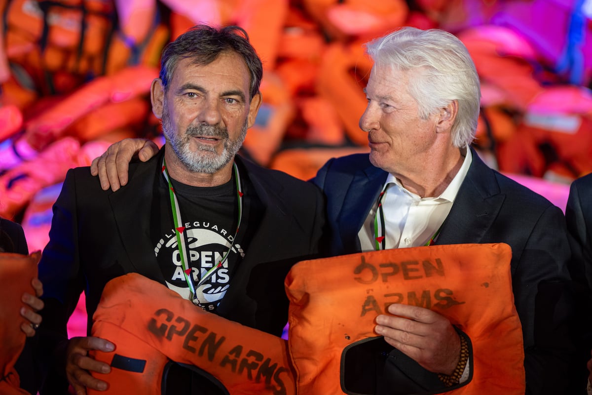 Richard Gere arropa a Open Arms en una cena en Barcelona y critica a ...