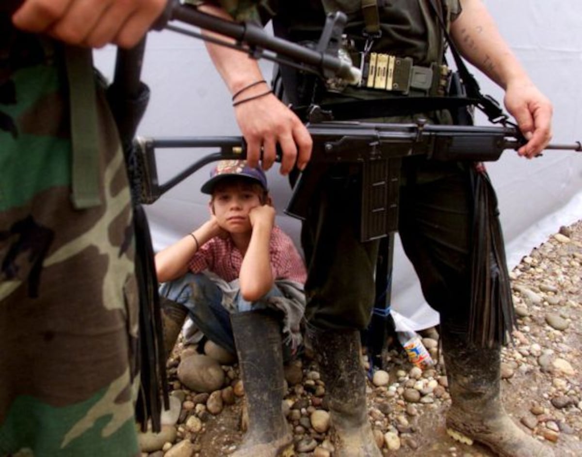 FARC: El reclutamiento de menores en el conflicto colombiano baja un 91 ...