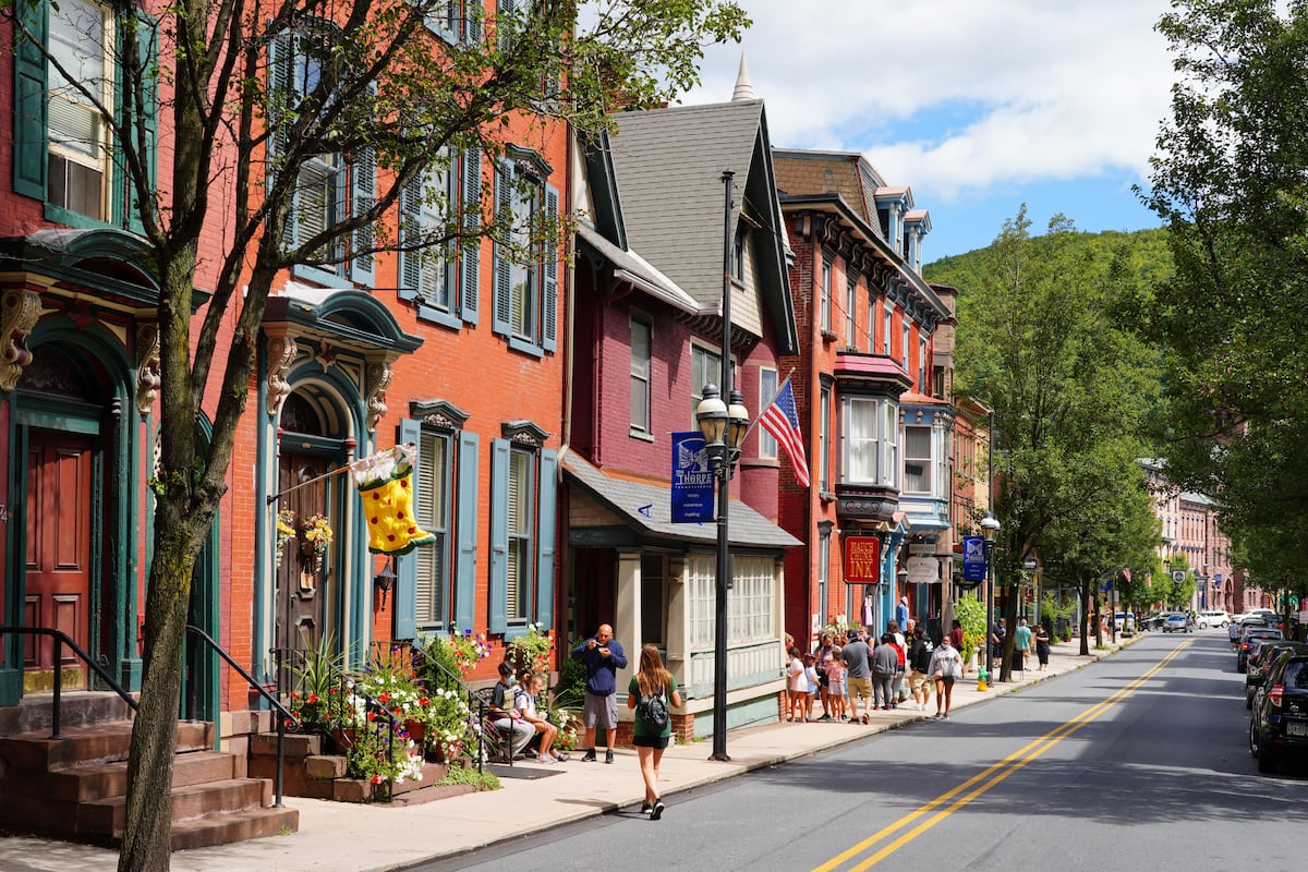 Viaje a Jim Thorpe, el pintoresco pueblo de Pensilvania que parece ...