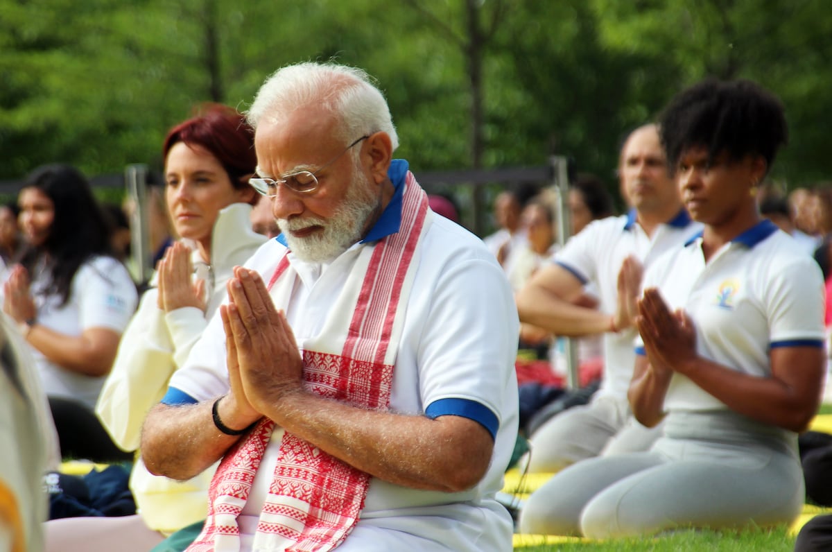 Modi flexes India’s cultural reach on Yoga Day with backbends and ...