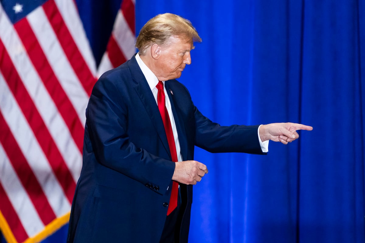 Trump continues his triumphant march towards the Republican nomination ...