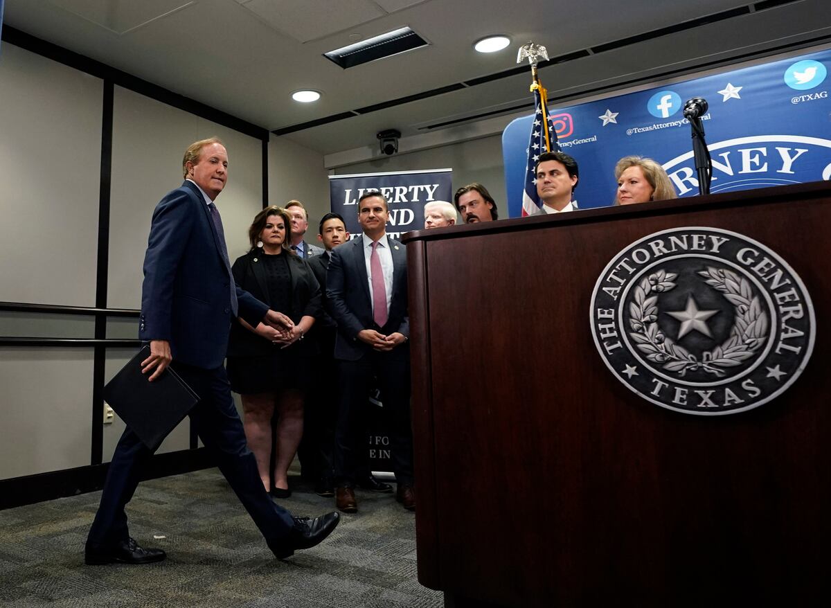 Texas Ag Ken Paxton Invites Supporters To Rally At State Capitol To