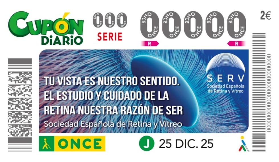 Cupón diario de la ONCE: comprobar sorteo del jueves 25 de diciembre ...