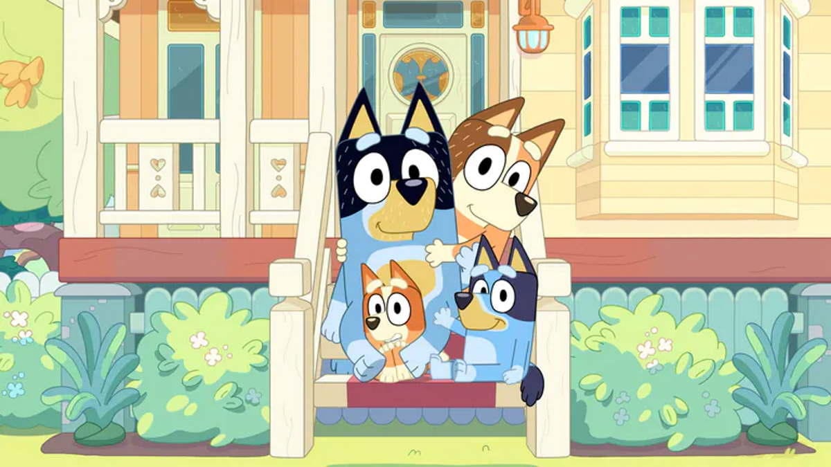 Más raro que un perro azul: así es ‘Bluey’, la serie de dibujos ...