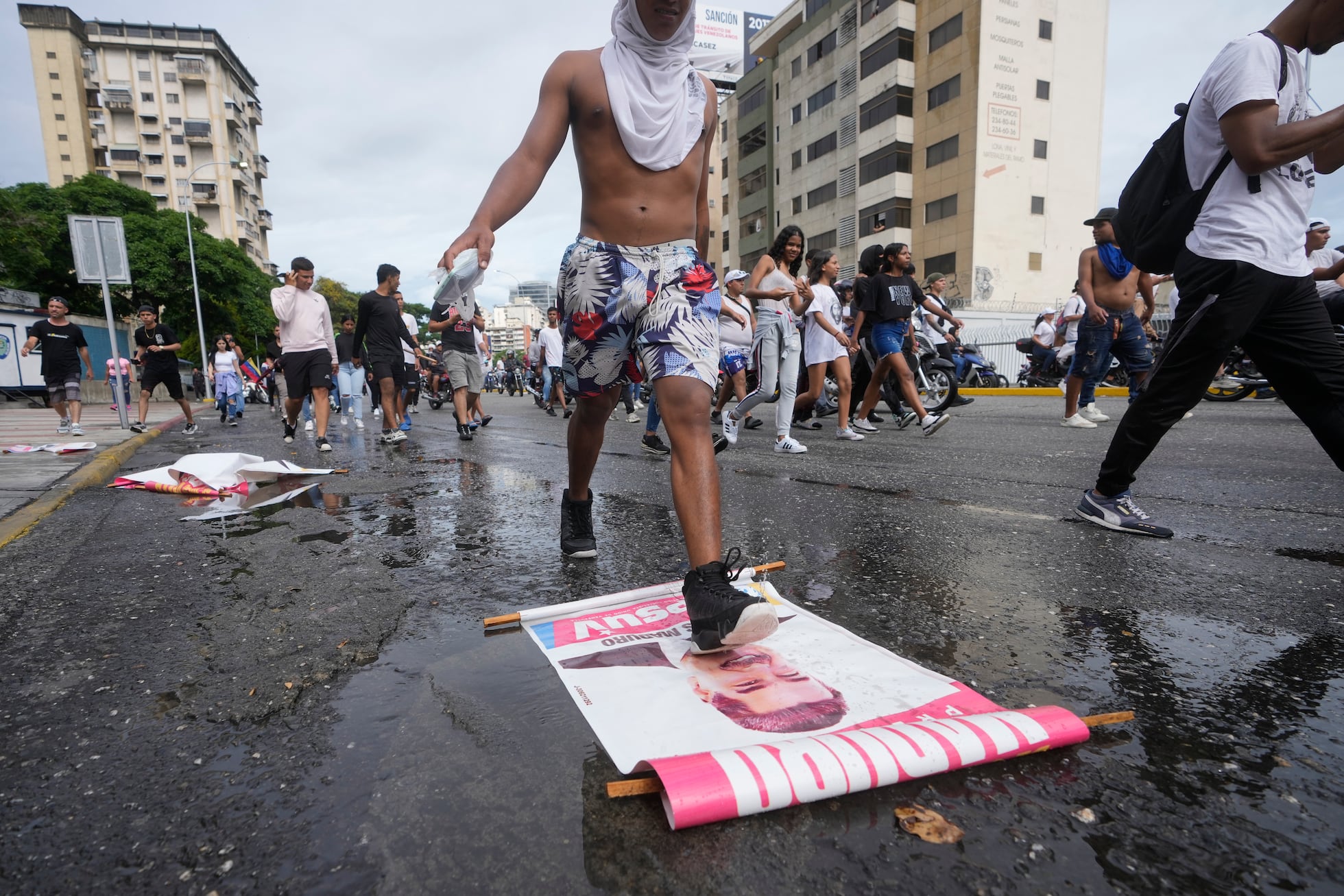 Cronología de las protestas en Venezuela tras la reelección de Maduro ...