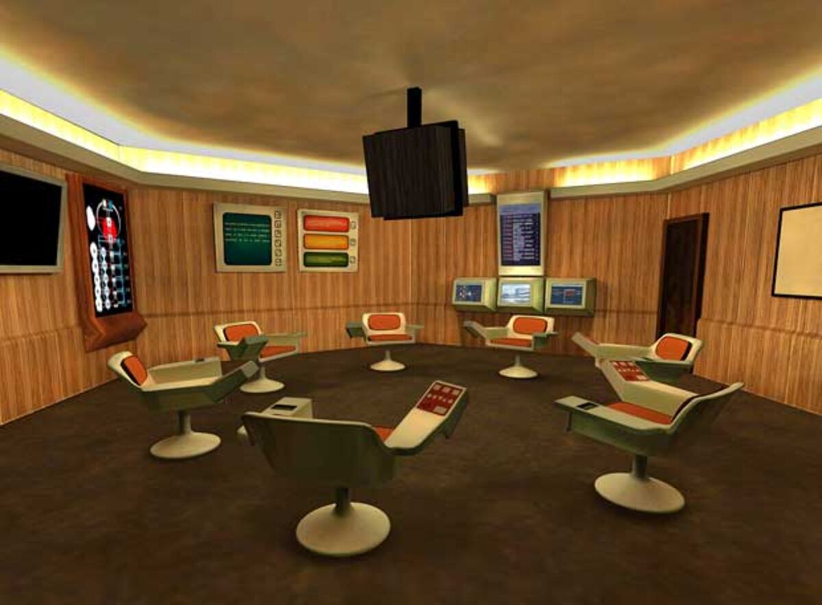 Instalación Cibersyn opsroom. | Tendencias | EL PAÍS