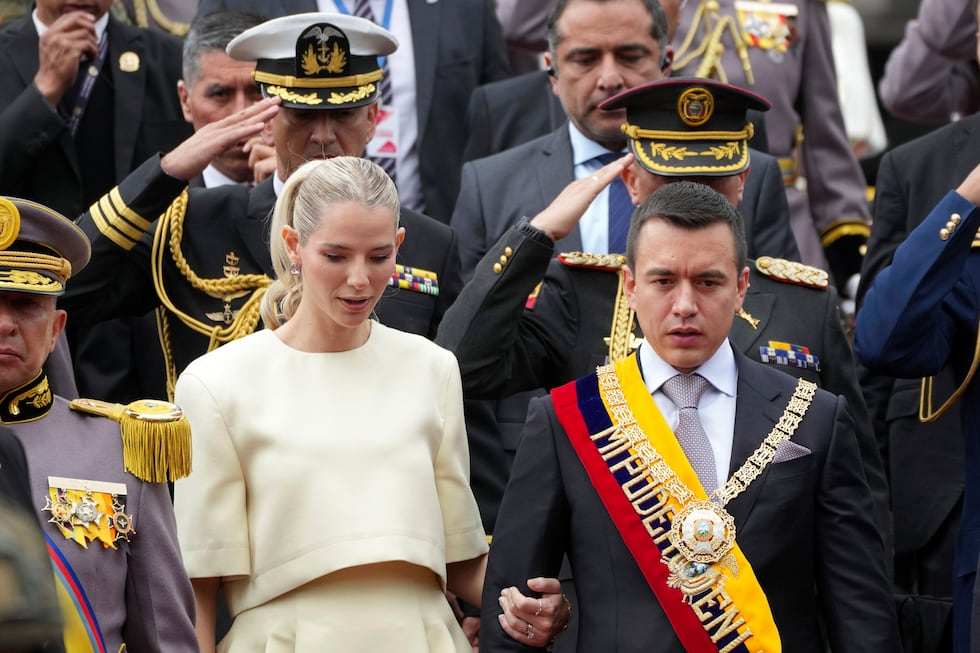 Lavinia Valbonesi: La esposa de Daniel Noboa cancela el proyecto para ...