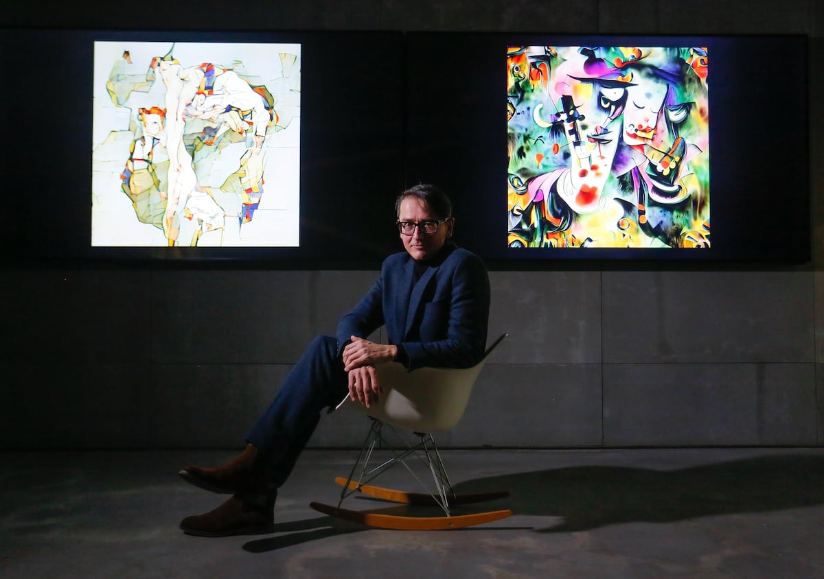 Mario Klingemann: Botto, el artista robot que vende cuadros por un ...
