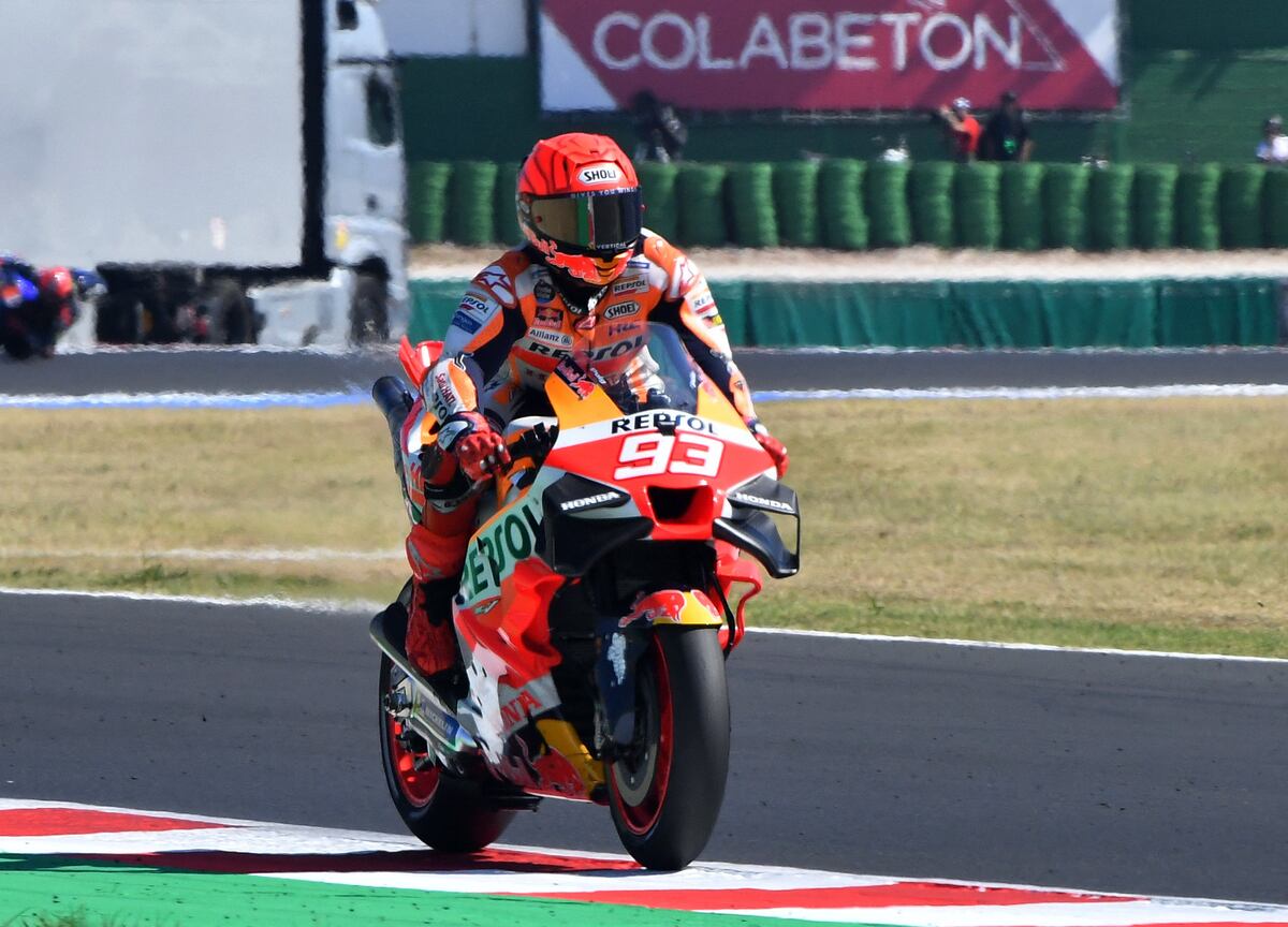 Marc Márquez no resuelve si cumplirá el contrato con HRC: “Tengo plan A ...