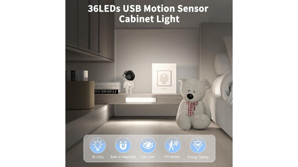 Adiós a rebuscar en los cajones a oscuras: este sensor de Amazon es tu ...