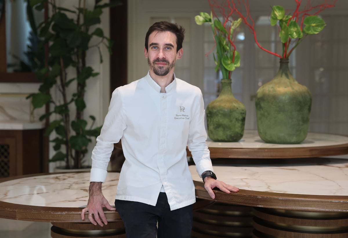 Nuno Matos, el cocinero del Palace de Madrid: “Quiero que quien pida ...