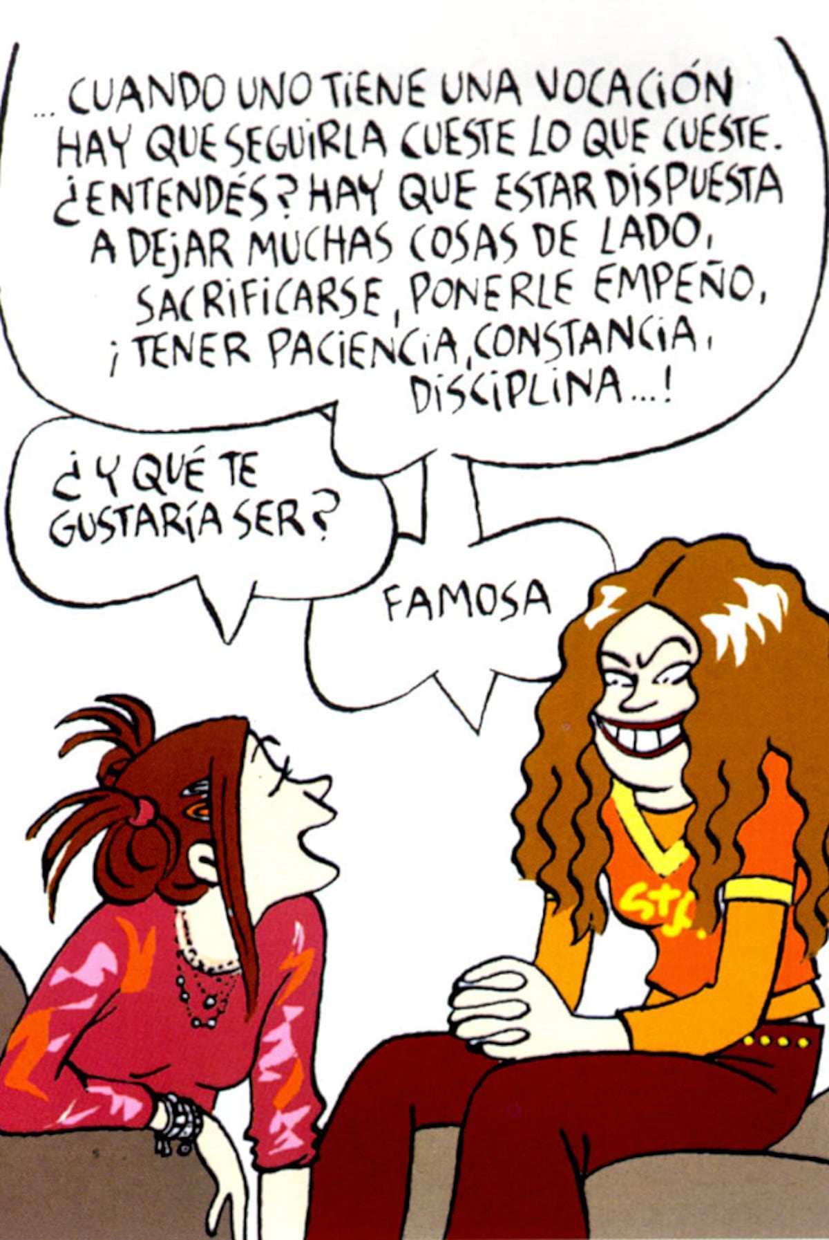Viñeta del libro 'Superadas 2' (R Que R), de Maitena | Babelia | EL PAÍS