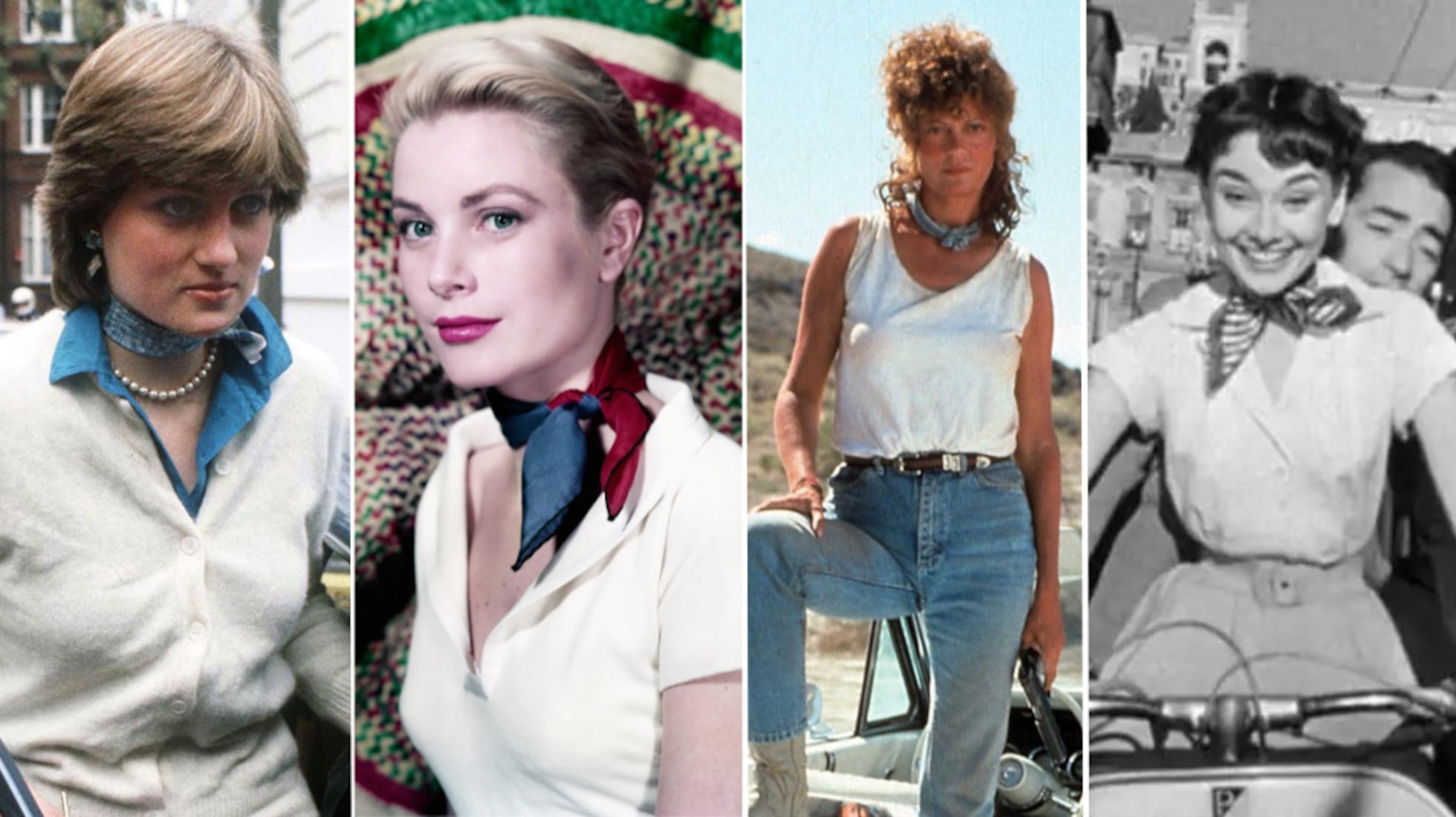 10 pañuelos para el cuello: cómo llevar el accesorio tendencia | Moda ...