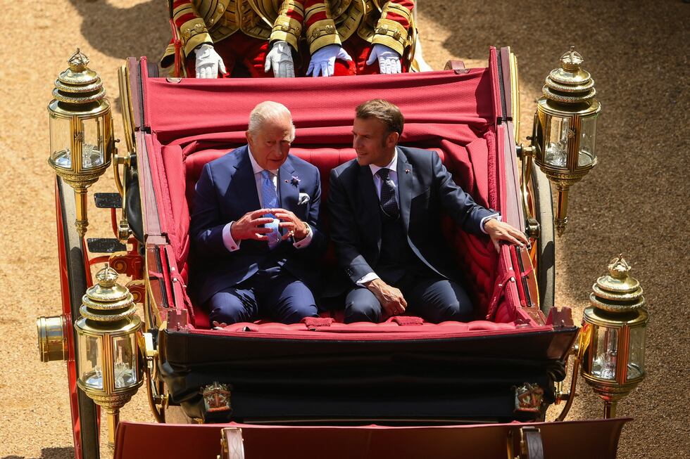 La visita de Estado de Macron a Reino Unido, en imágenes | Fotos ...