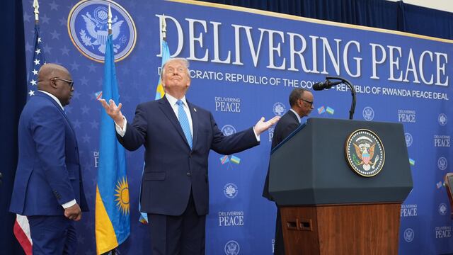 Trump proclama la paz entre Ruanda y la República Democrática del Congo ...