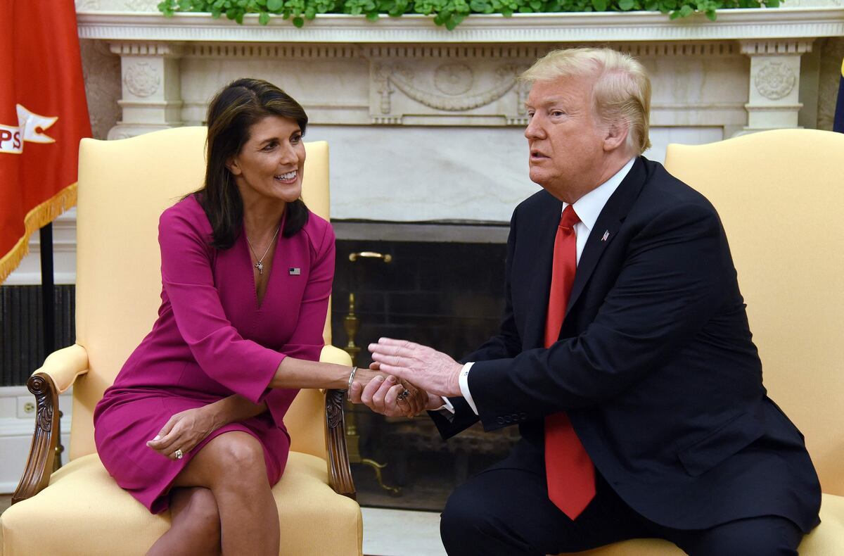 Haley announces presidential campaign, challenging Trump | U.S. | EL ...