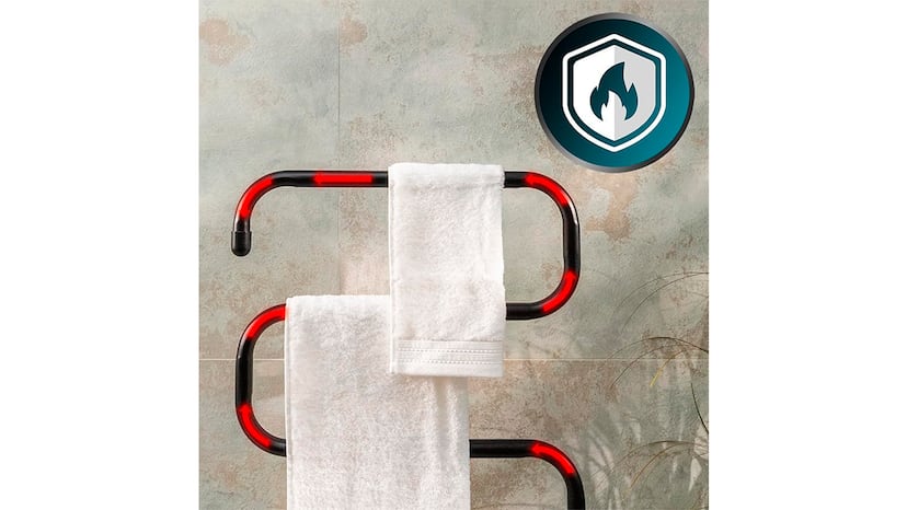 Amazon's best value electric towel rail requires no installation ...