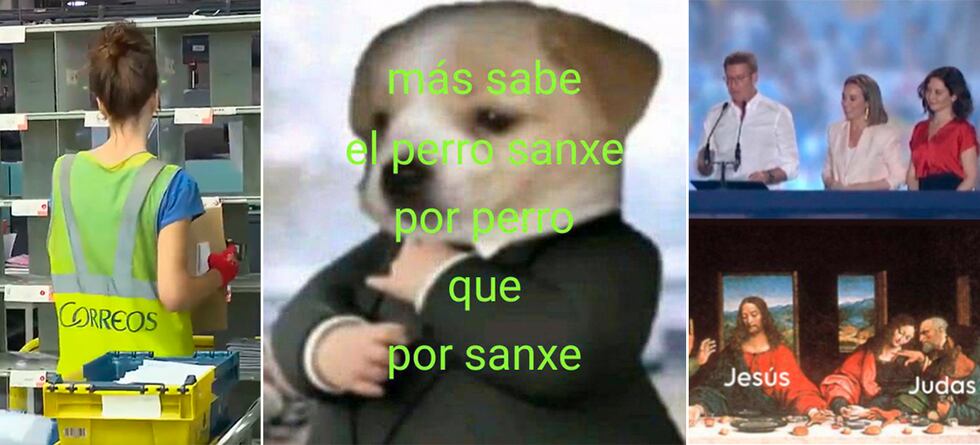 ‘Perro sanxe’ inmortal, el pucherazo de Correos y Ayuso como Judas: los ...