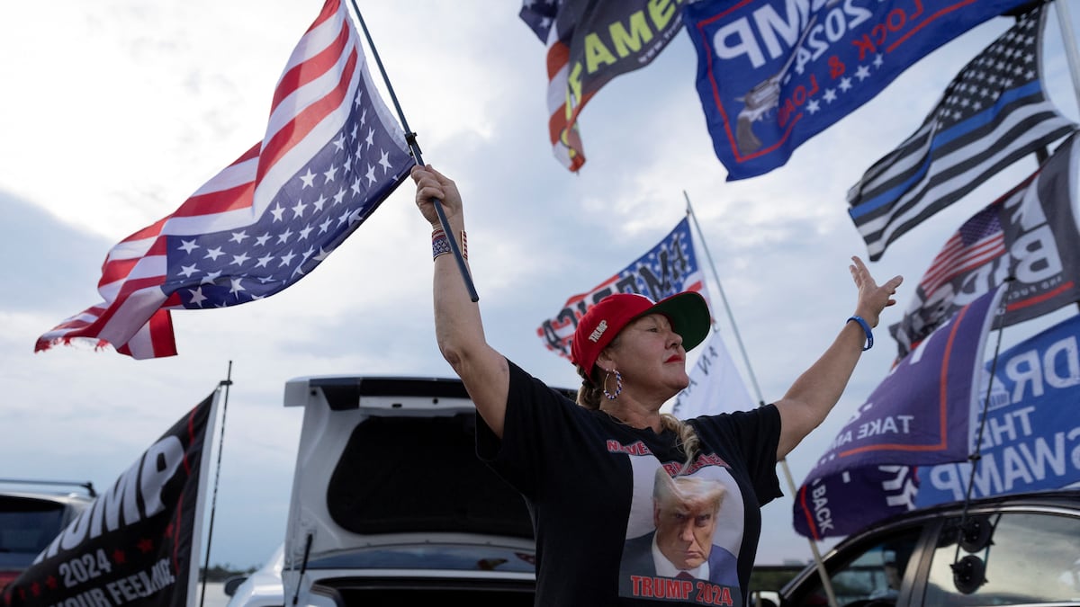 Trump supporters rally behind him after guilty verdict | Elections 2024 ...