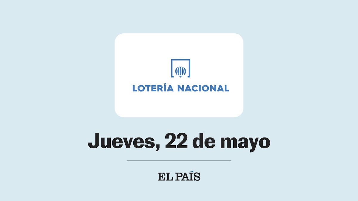 Lotería Nacional: comprobar números del sorteo del jueves 22 de mayo | Sorteos: Loterías y ONCE ...