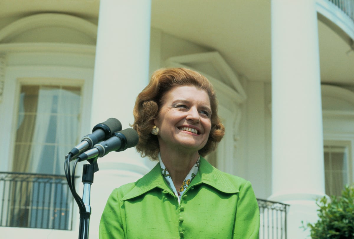 Betty Ford, the alcoholic first lady who opened rehabilitation clinics ...