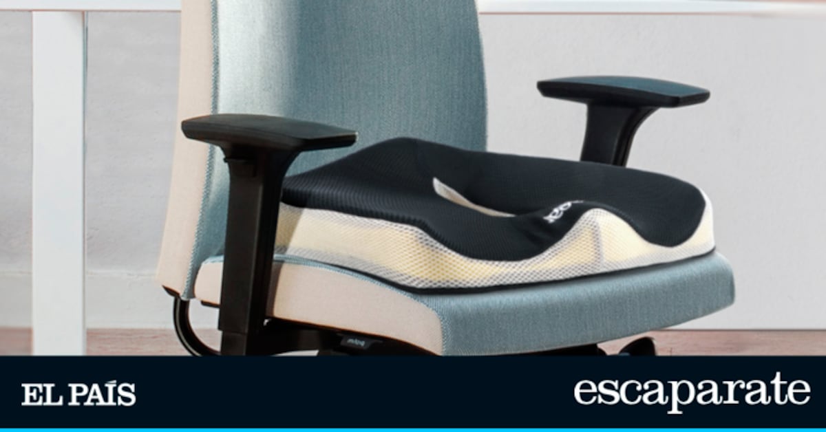 Este cojín para el coxis es ideal para mejorar la comodidad en la ...