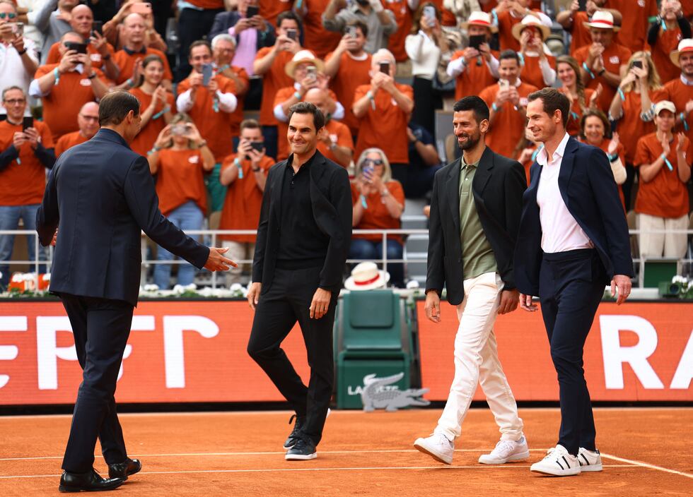 Así te hemos contado el homenaje a Rafa Nadal en Roland Garros | Tenis ...