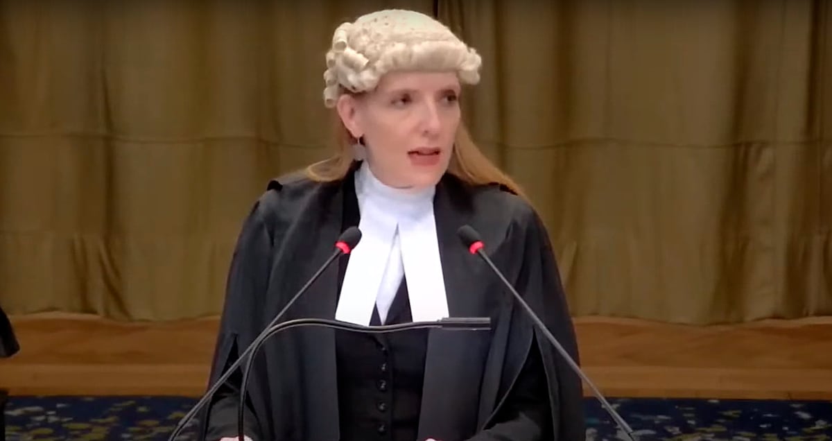 Blinne Ní Ghrálaigh, la abogada irlandesa que presentó el alegato más ...