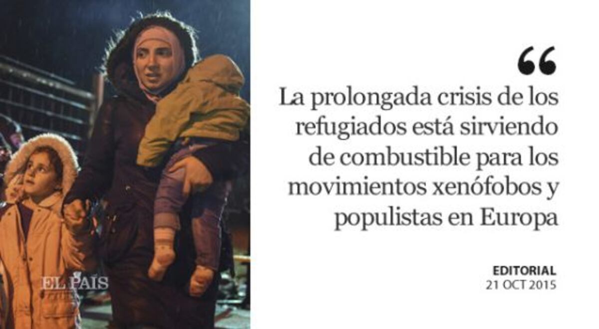 Refugiados: Parar la xenofobia | Opinión | EL PAÍS