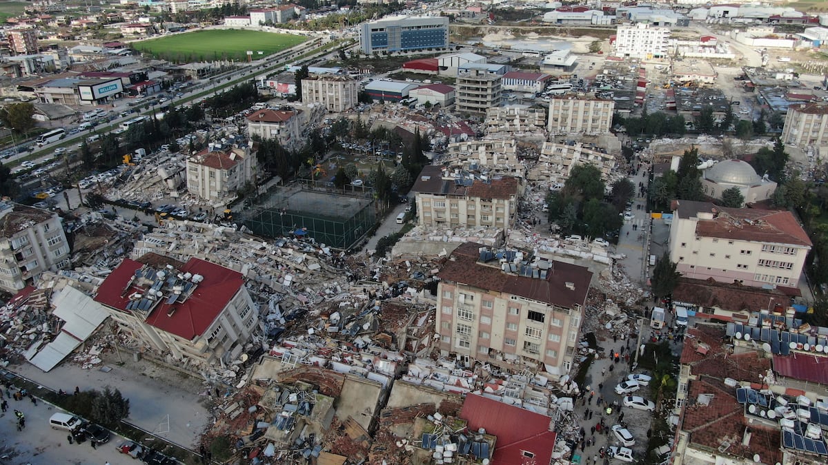 Gallery | Aerial images reveal scale of earthquake devastation in ...
