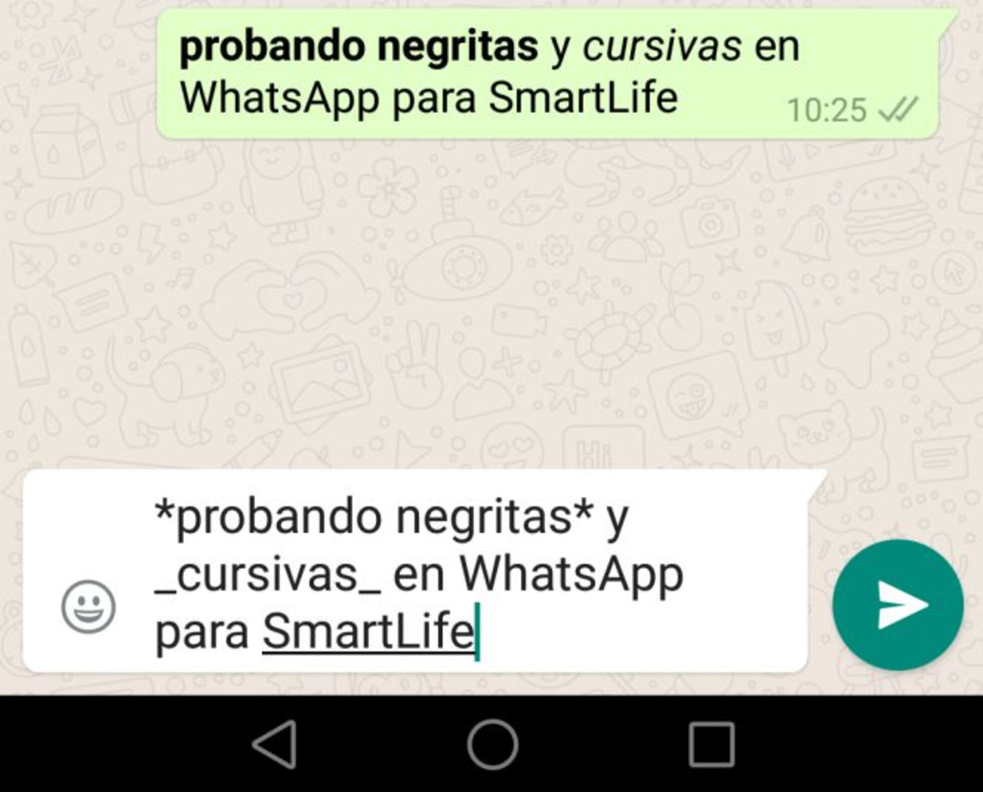 WhatsApp ya permite escribir texto en negrita y cursiva | Smartphones | Smartlife | Cinco Días
