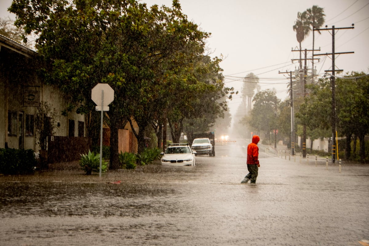 Second atmospheric river in days churns through California, knocking ...