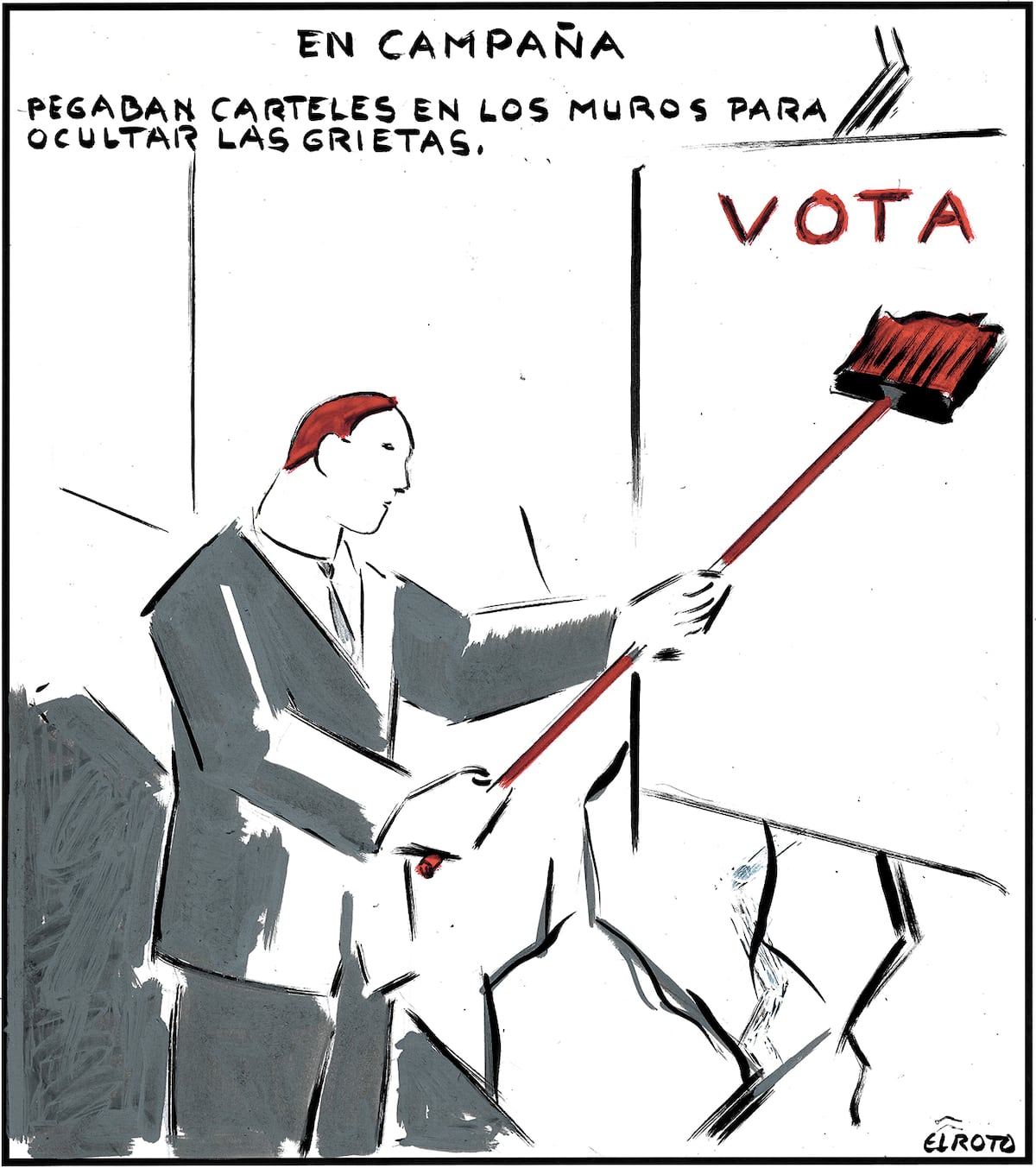 Spanish cartoonist El Roto: El Roto | Opinion | EL PAÍS English