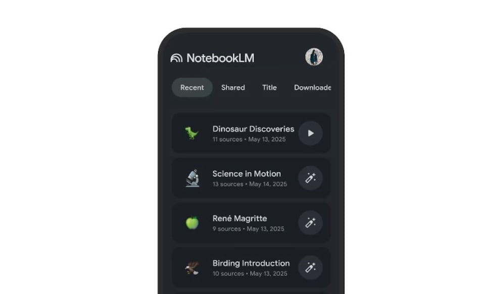 La app de NotebookLM de Google llega a España para iOS y Android, así la descargas gratis ...