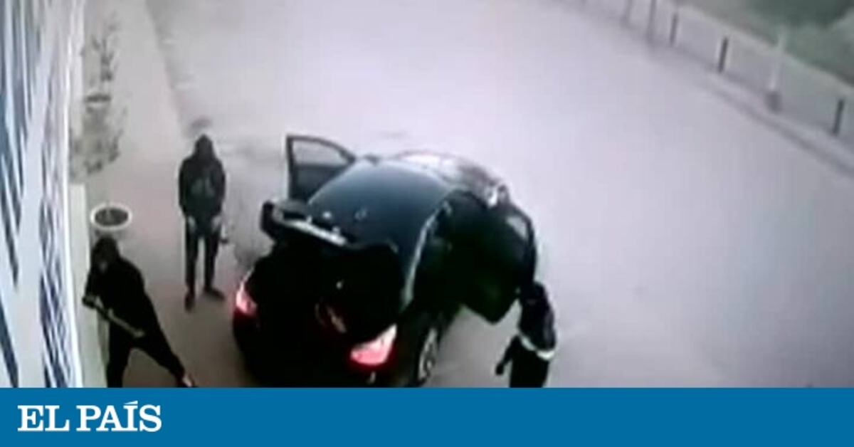 Crime in Spain: Video: Anonymous hero confronts three thieves to stop ...