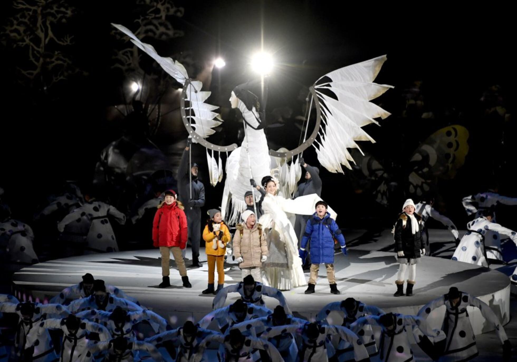 La inauguración de los Juegos Olímpicos de Invierno 2018, en imágenes ...