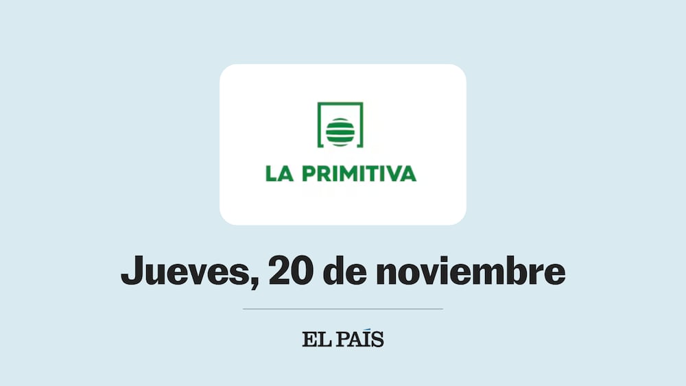 La Primitiva: comprobar sorteo del jueves 20 de noviembre | Sorteos ...