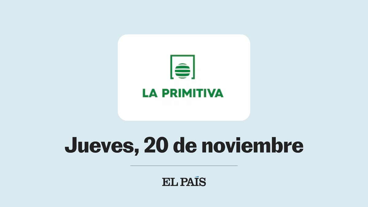 La Primitiva: comprobar sorteo del jueves 20 de noviembre | Sorteos ...