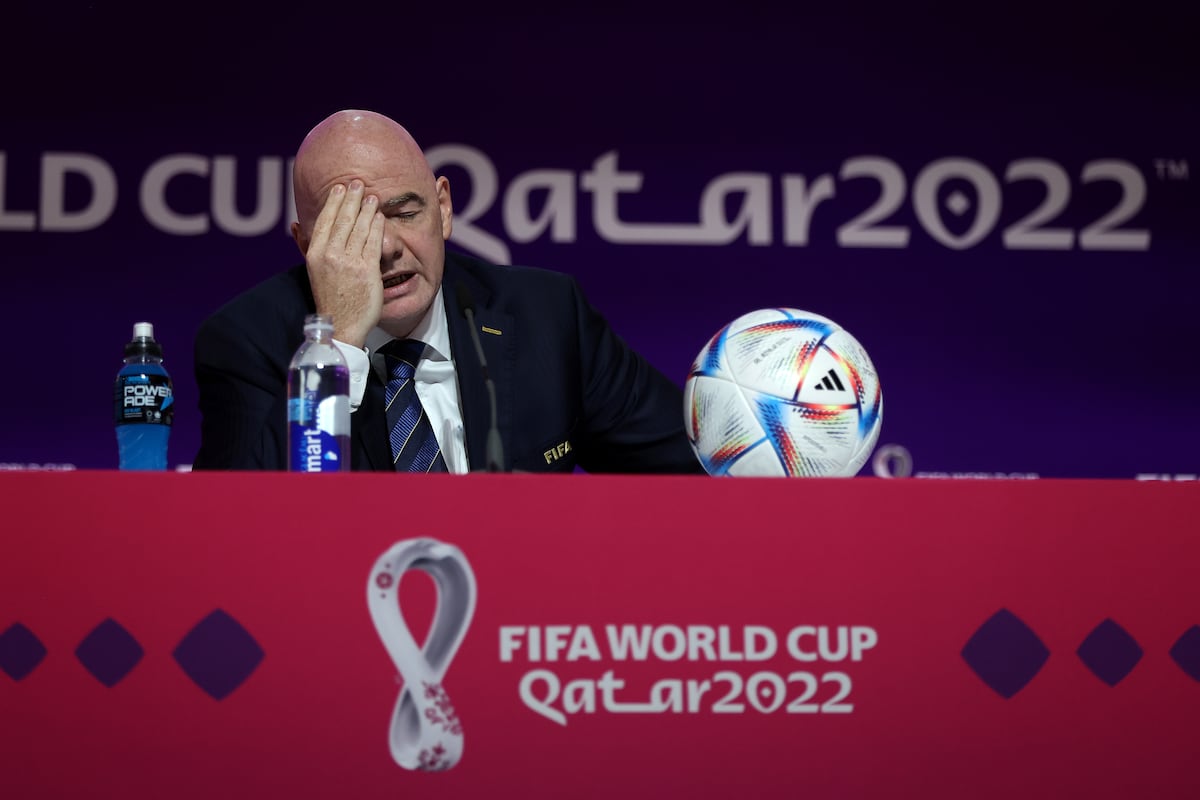 FIFA president defends Qatar World Cup, slams Western ‘hypocrisy ...
