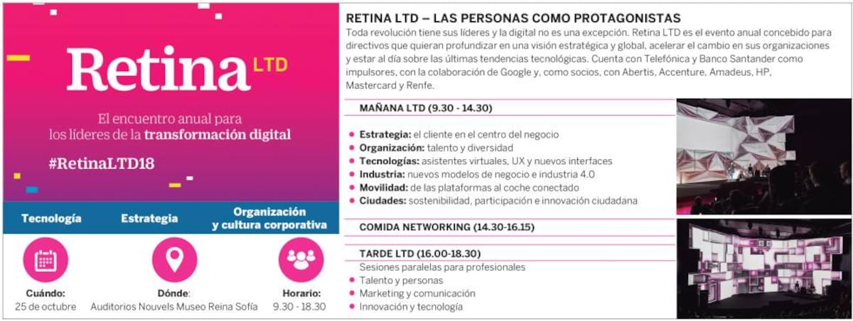 Retina LTD erige a las personas en el centro de la disrupción digital ...