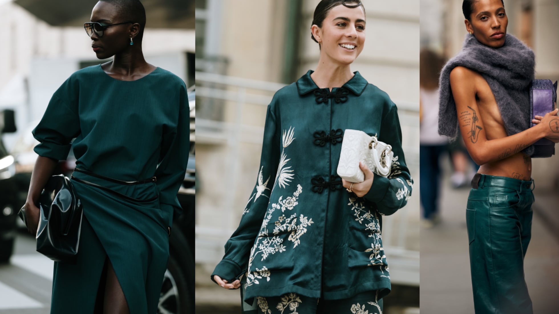 Así se lleva el azul ‘pavo real’, uno de los colores que reinará este ...