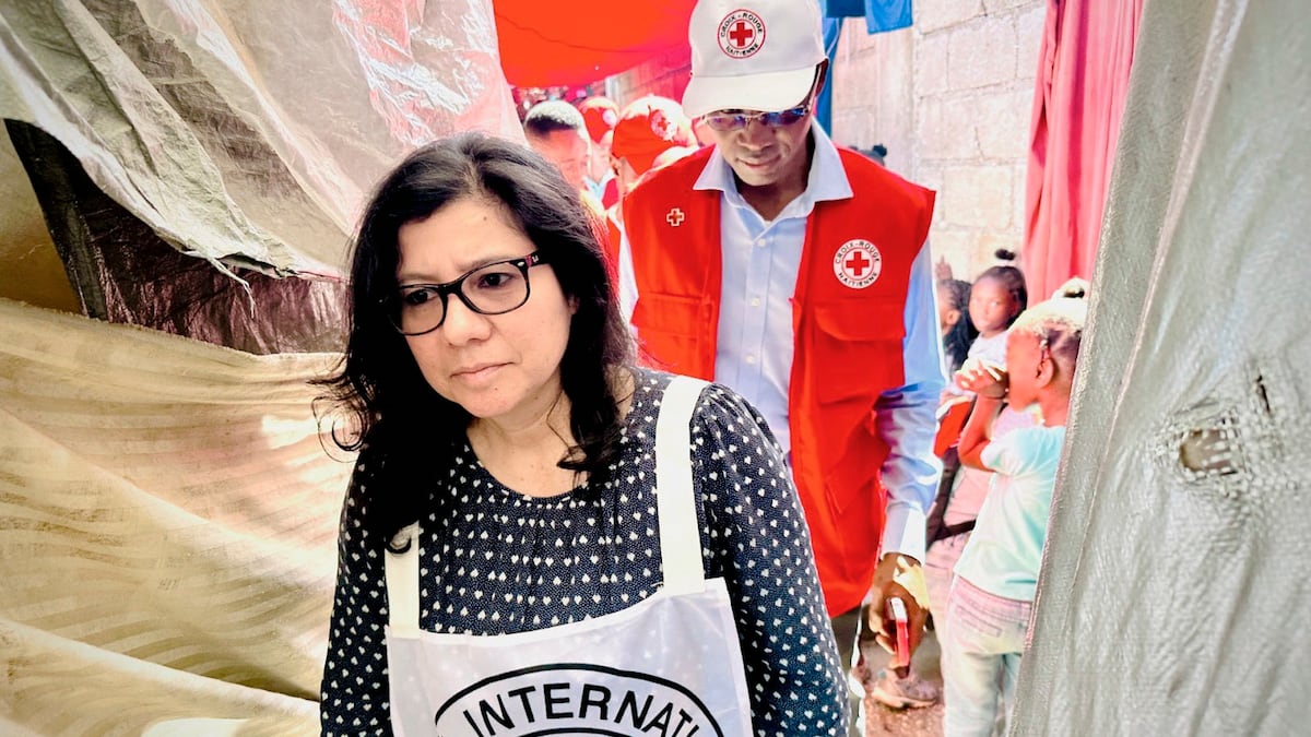 Marisela Silva Chau, directora de Cruz Roja en Haití: “Hay que prevenir un colapso humanitario ...