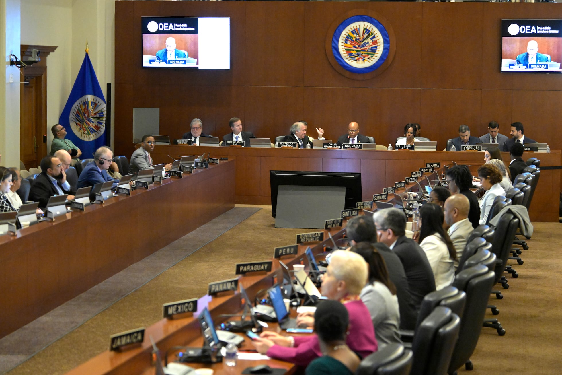 El centro Carter presenta a la OEA las actas recopiladas por la oposición de Venezuela que ...