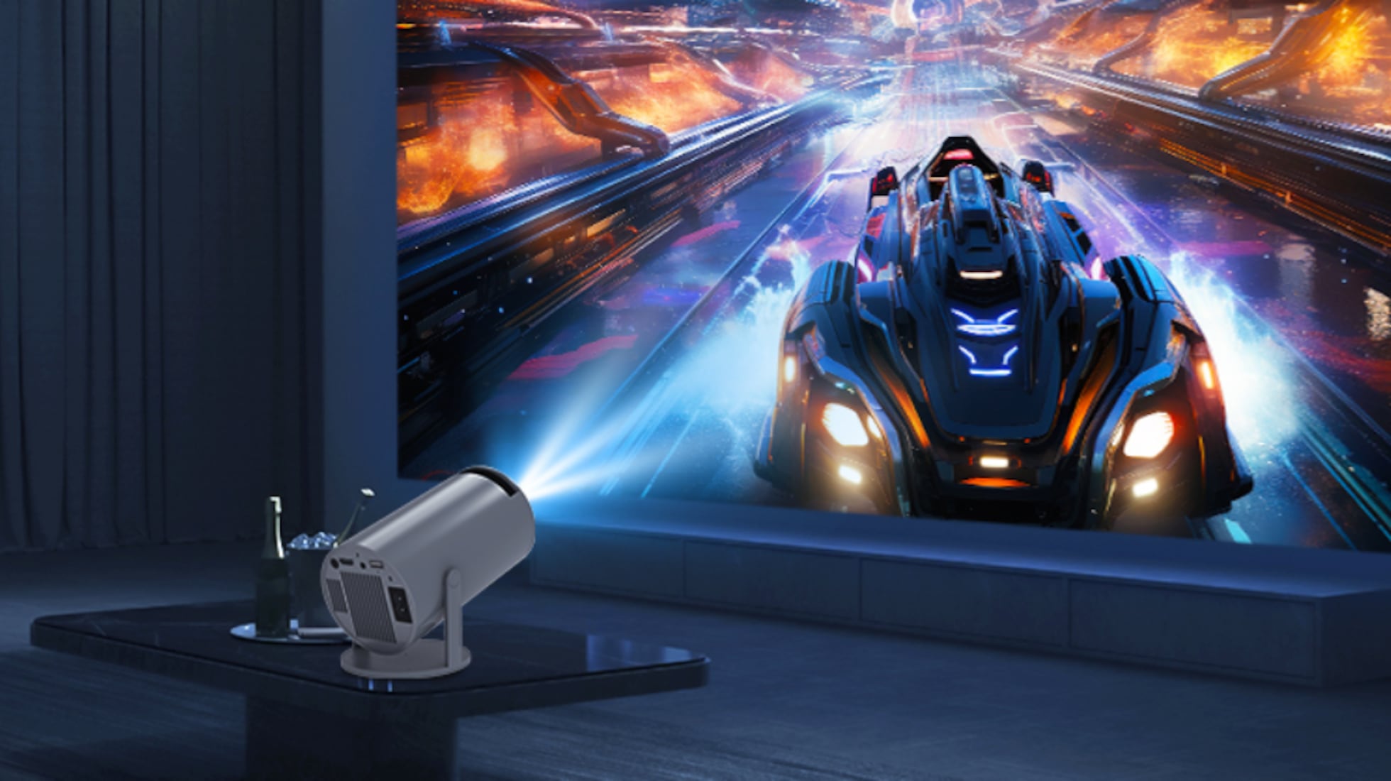 Hace un mes te hablamos del mejor proyector en Temu. Así es la versión ...