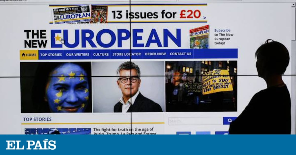 La voz contra el ‘Brexit’ es un periódico en papel... y funciona ...