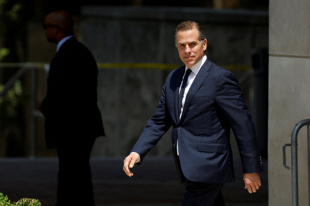 Hunter Biden pleads not guilty to three federal gun charges | U.S. | EL ...