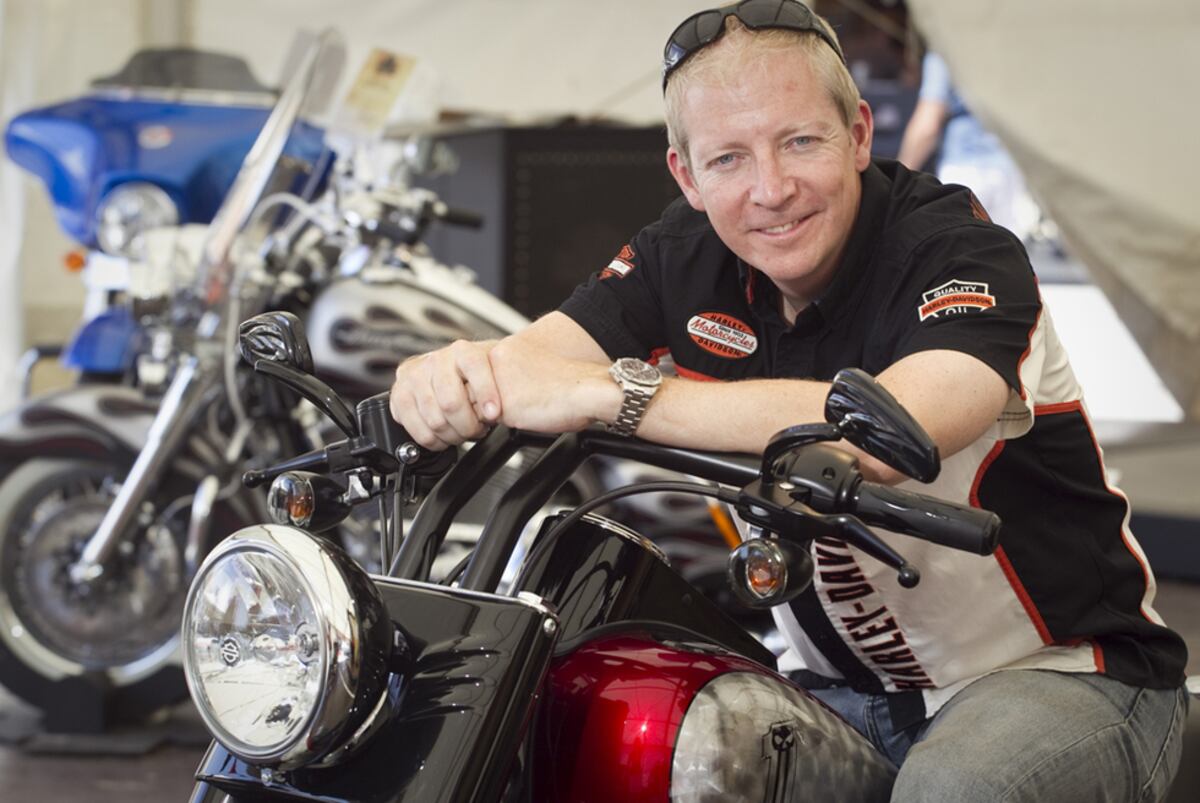 Rob Lindley, director general de Harley-Davidson | Negocios | EL PAÍS