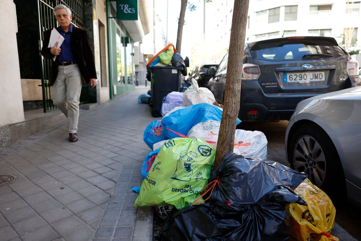 Madrid refuerza un 30% su servicio de recogida de basura para retirar 8 ...