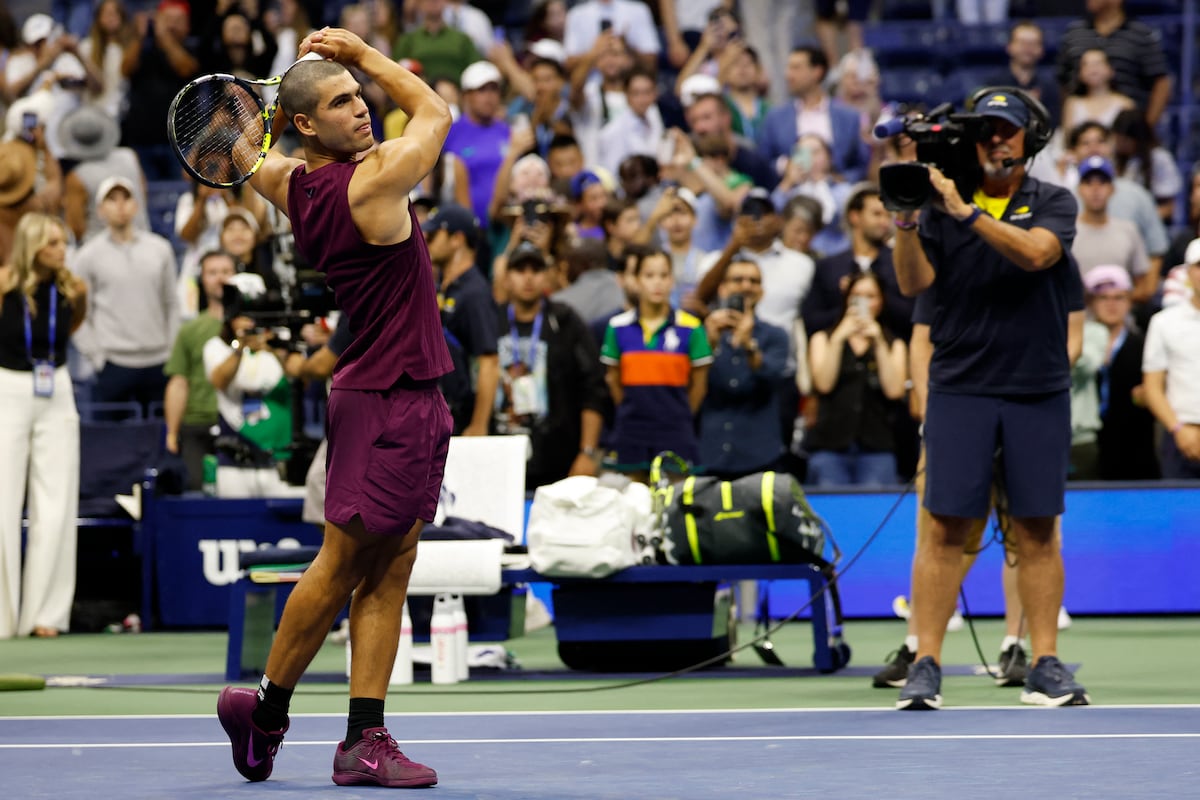 US Open 2025: Con pelo o rapado, Alcaraz marca tendencia | Tenis ...